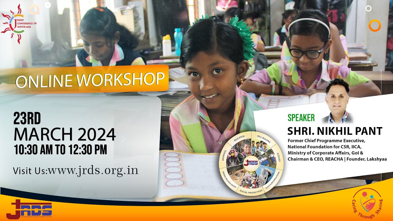 Online Workshop on CSR | JRDS | JCSA - YouTube