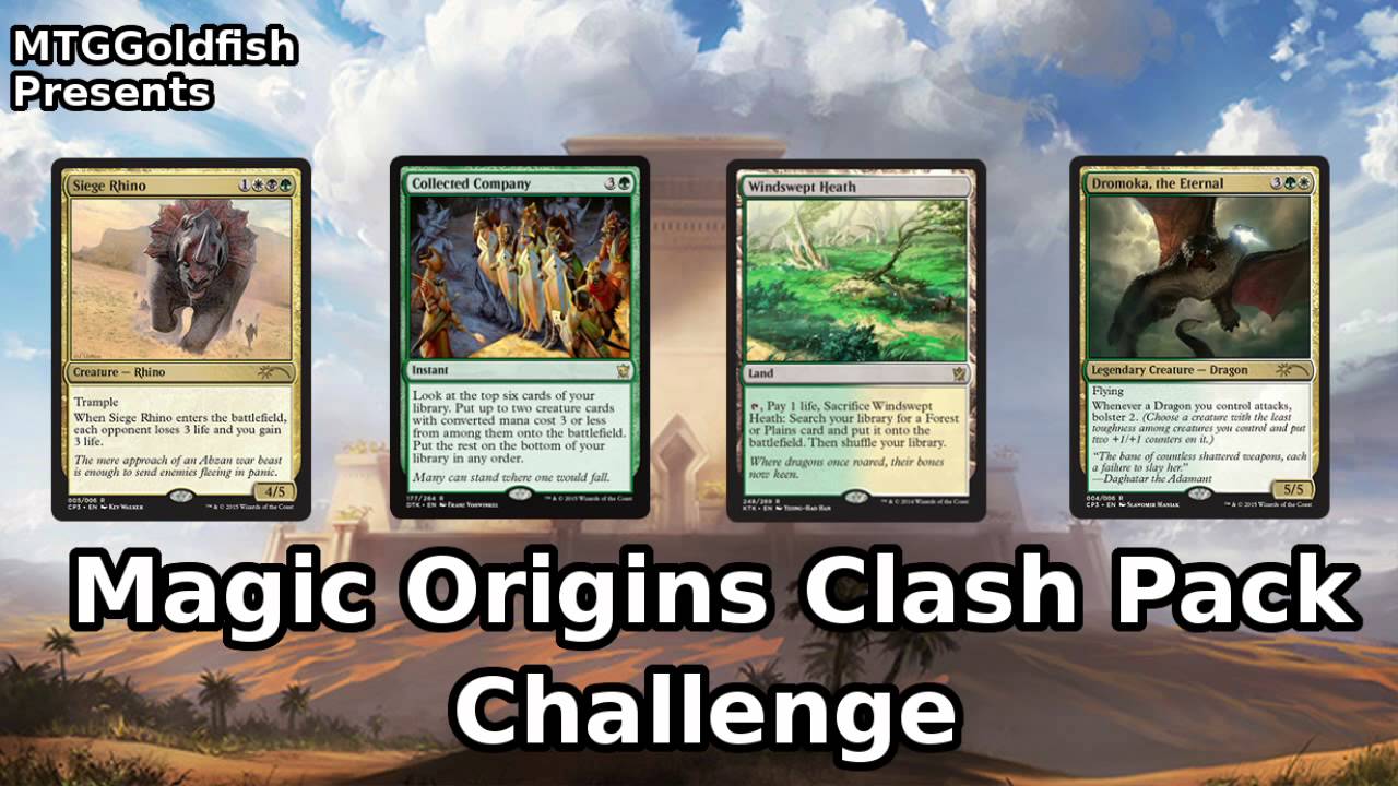 Playtest: Magic Origins Clash Pack Intro - YouTube
