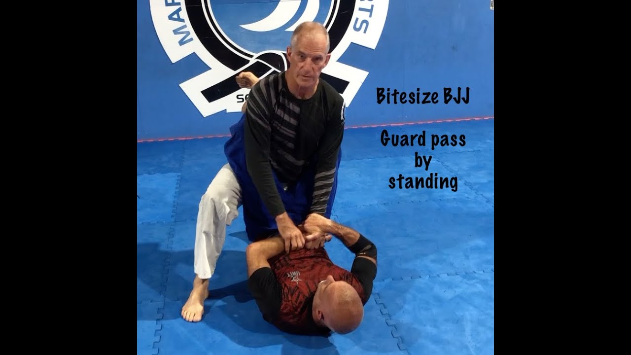 Guard Pass by standing - Bitesize BJJ. - YouTube