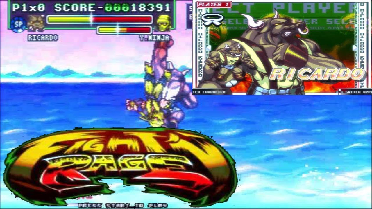 Fight'N Rage #1- Ricardo Playthrough - YouTube