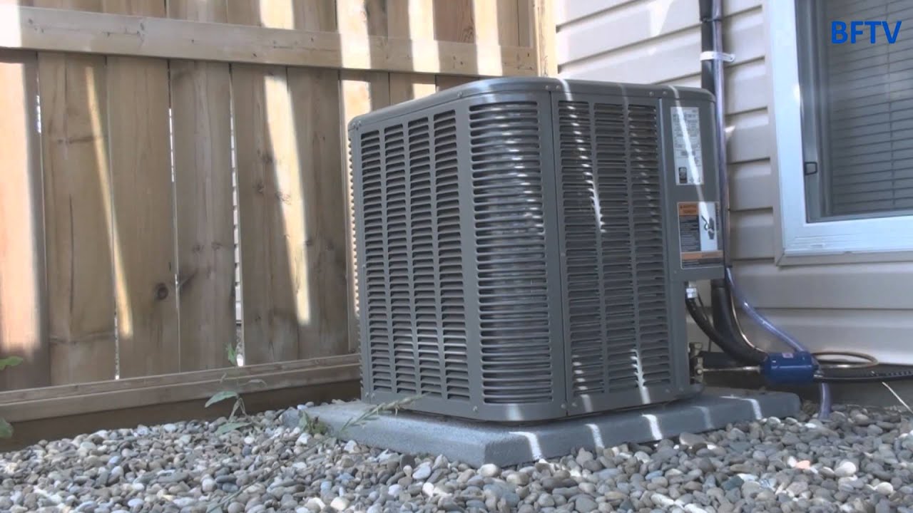 air conditioner startup. - YouTube