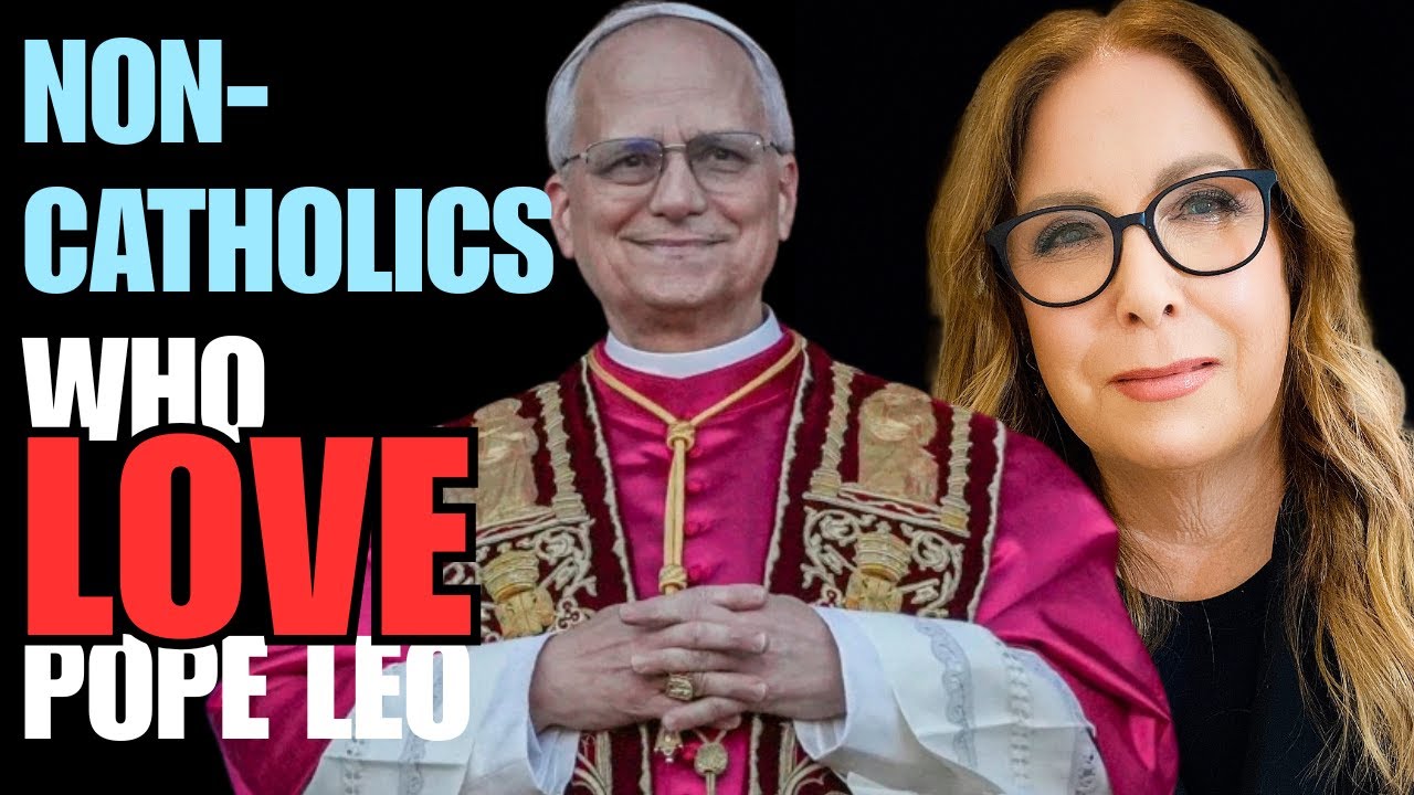 Non-Catholics who LOVE Pope Leo PLUS Catholics who Don't - YouTube