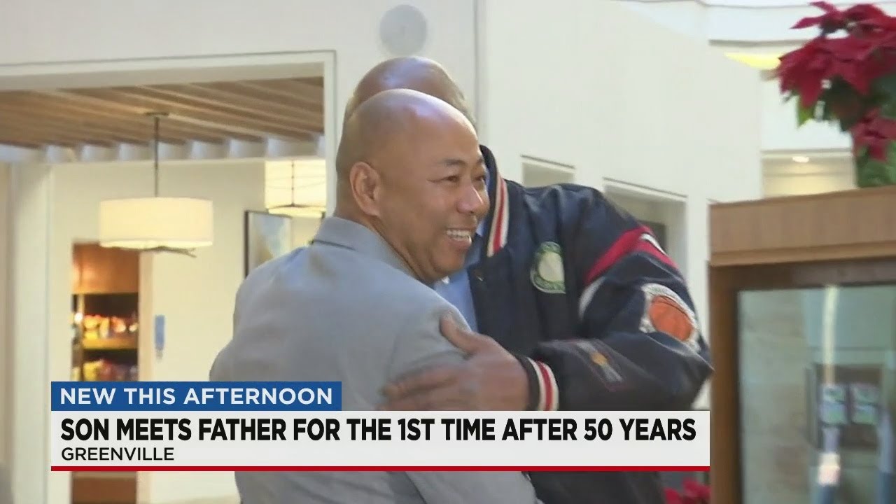 Father and son meet for first time in 50 years - YouTube