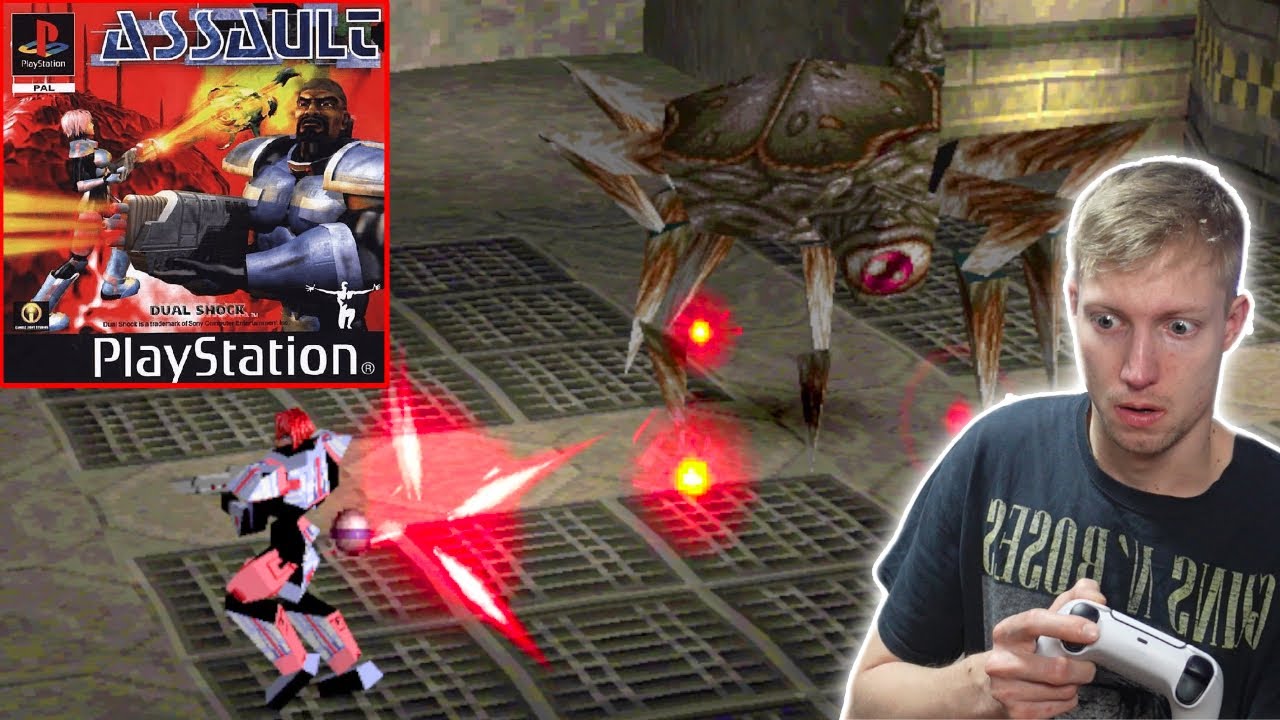 3D SHOOT 'EM UP | Assault: Retribution 🕹️ (PS1) Gameplay - Angezockt ...