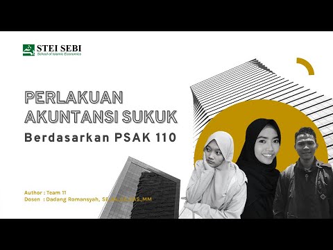 Perlakuan Akuntansi Sukuk Berdasarkan PSAK 110 || a Presentation Video ...