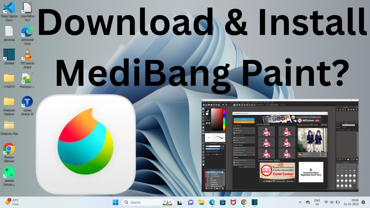 How to Download & Install MediBang Paint in Windows 11? - YouTube