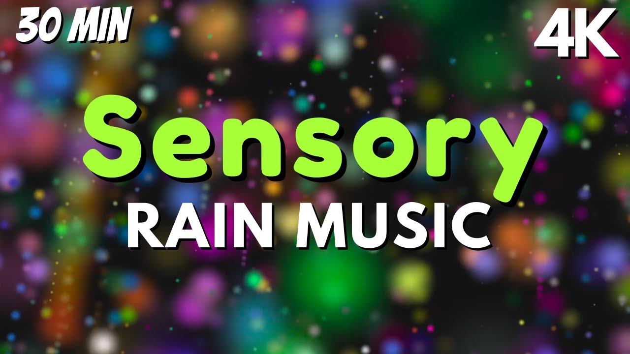 Relaxing Sensory Music with Rain Sounds: Autism Calming Sensory - YouTube