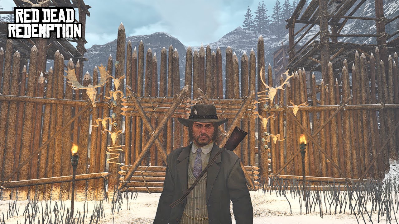 Exploring Cochinay at the Beginning of Red Dead Redemption - YouTube