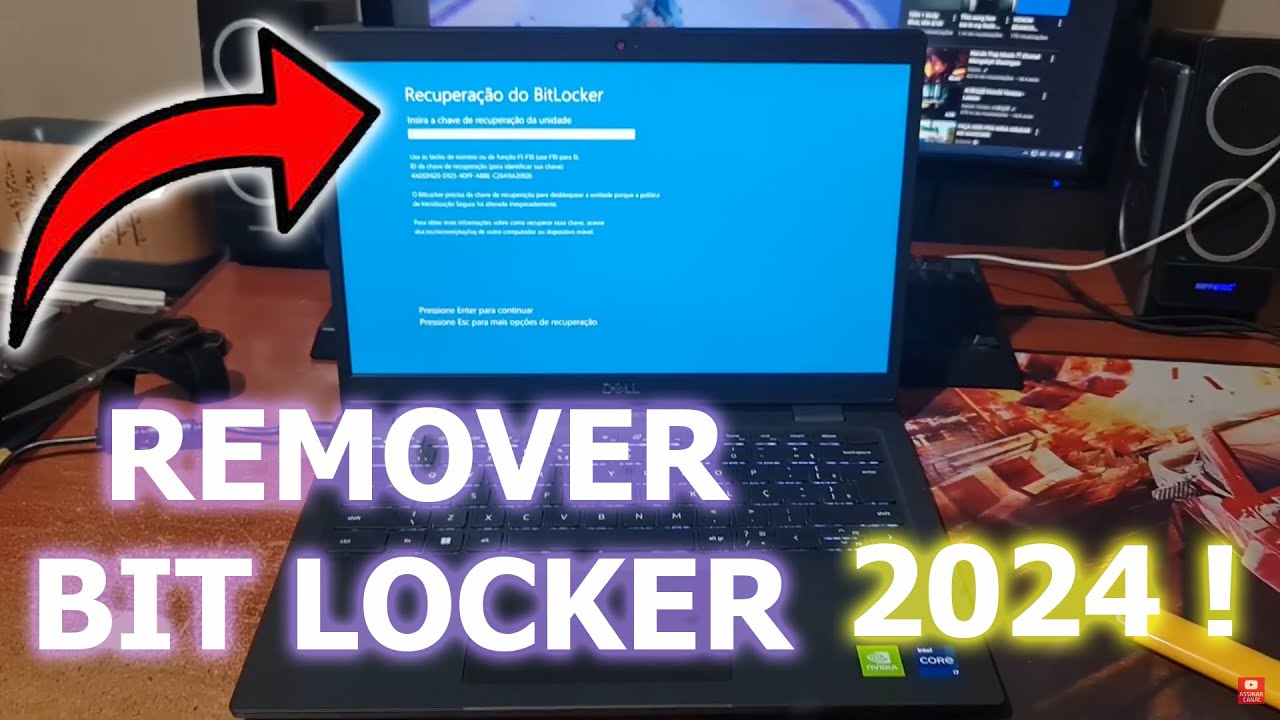 COMO TIRAR A SENHA BITLOCKER DO HD PC E NOTEBOOK FÁCIL E RÁPIDO 2024 - YouTube