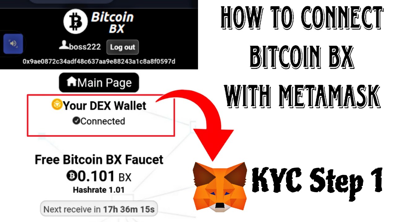 How to connect Bitcoin BX with meta mask wallet] Bitcoin BX]Free mining] Bitcoin BX New update ...