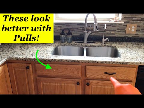 A tool for Installing drawer pulls on Sink face boards "Not actual ...
