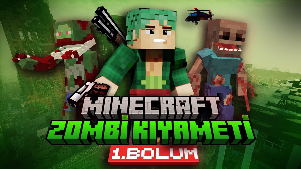 Minecraft'ın EN ÖLÜMCÜL ZOMBİ MODUNDA Hayatta Kalabilir Miyim? - YouTube