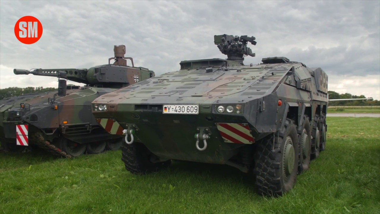 Obrněný transportér BOXER na NATO Days 2019 - univerzální kolová ...