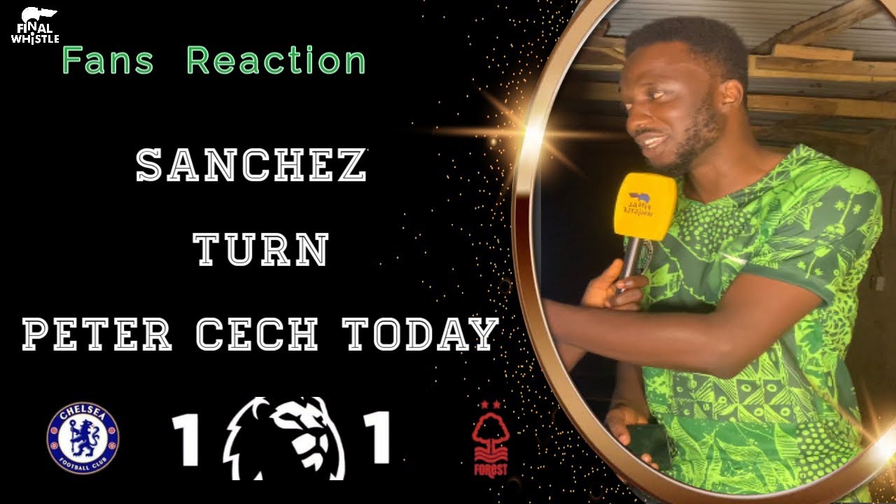 Fan Reaction (Chelsea 1 - 1 Nottingham Forest) EPL - YouTube