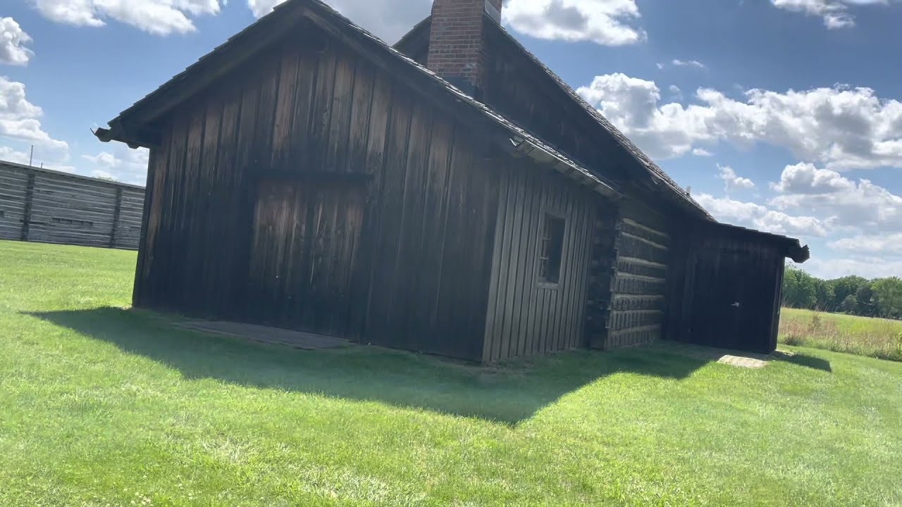 Exploring Fort Atkinson State Historical Park. Frontier Military Fort ...