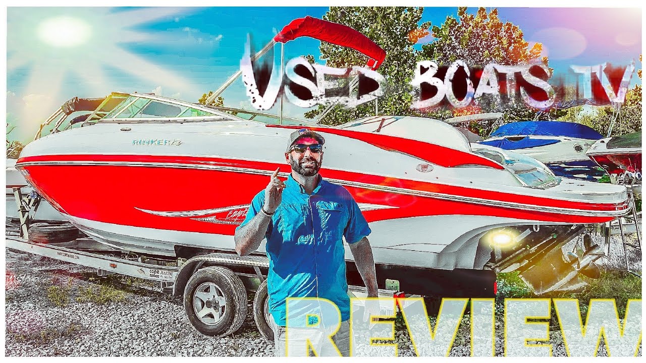 Rinker 246 Captiva Open Bow Rider Review - YouTube