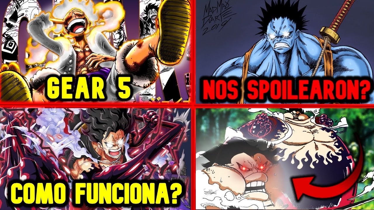 Luffy Engranaje Segundo Y Tercero Combinados