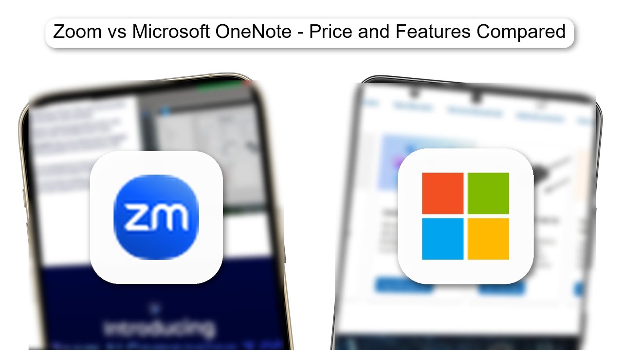 Zoom Vs Microsoft OneNote Price And Features Compared - YouTube