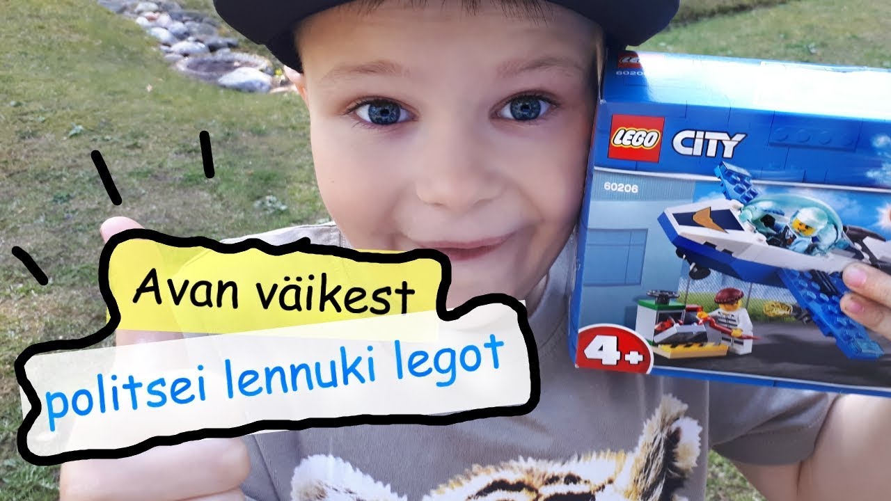Avan väikest politsei lennuki legot | Mänguasjad - YouTube