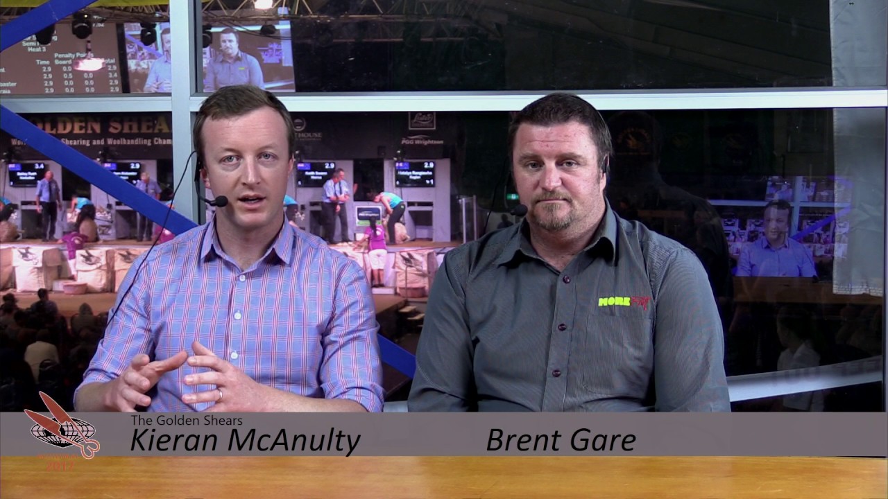Brent Gare MoreFM - 2017 Golden Shears - YouTube