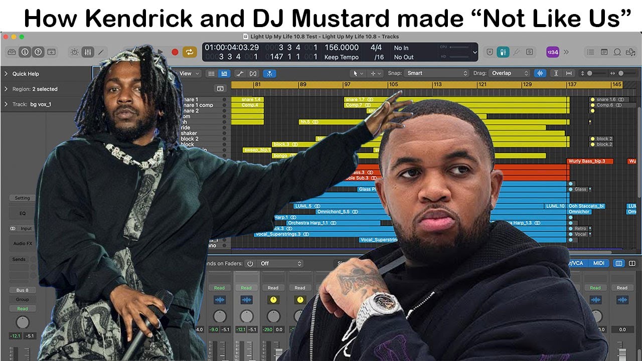 How Kendrick Lamar and DJ Mustard made "Not Like Us" - YouTube