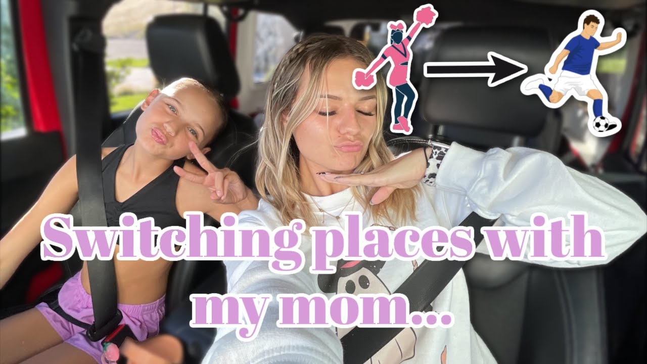 SWITCHING places with my MOM for a WEEK!! - YouTube