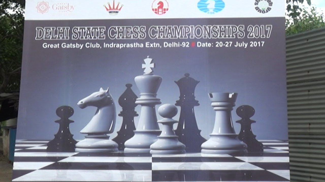 Delhi State Chess Championship 2017 held at Great Gatsby Club - YouTube