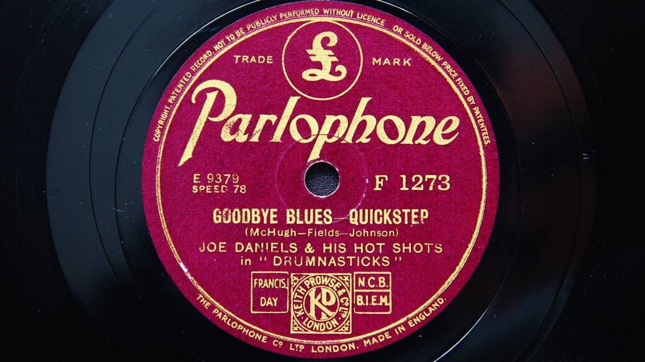 Joe Daniels and His Hot Shots in 'Drumnastics' - Goodbye Blues (1938 ...