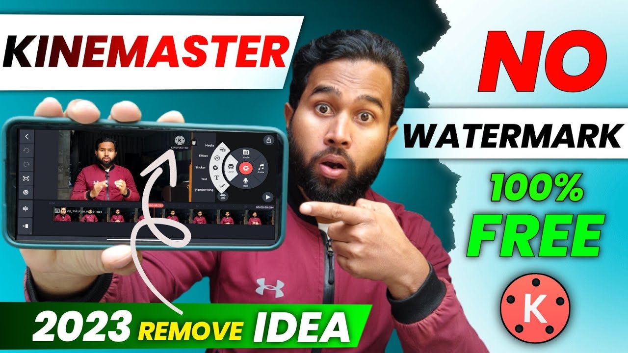 How To Remove Kinemaster Watermark FREE ? Kinemaster Watermark Kese ...
