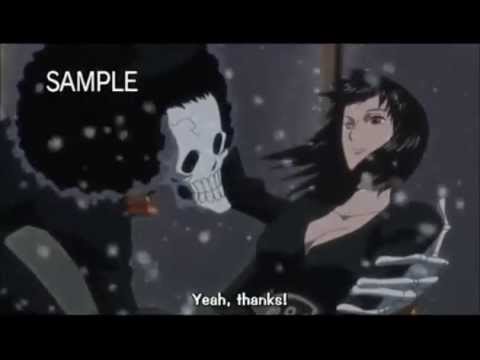 one piece strong world brook takes sanji moment - YouTube