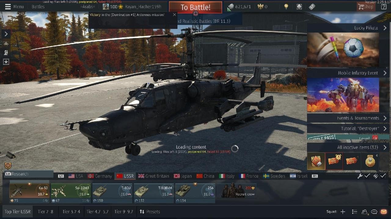 War Thunder Shark Attack Ka-50 Ground Support 4K PS5 - YouTube