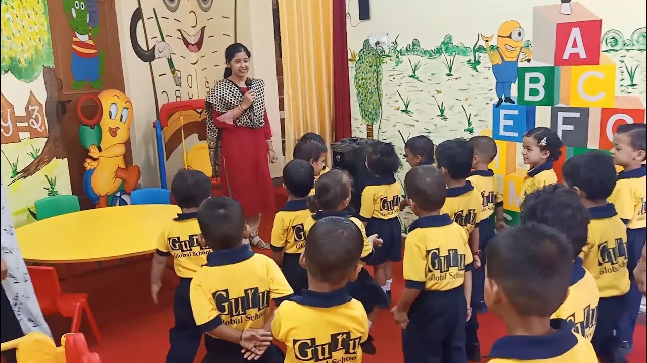 Creative Teaching । Preschool Learning । Kids Learning Session - YouTube