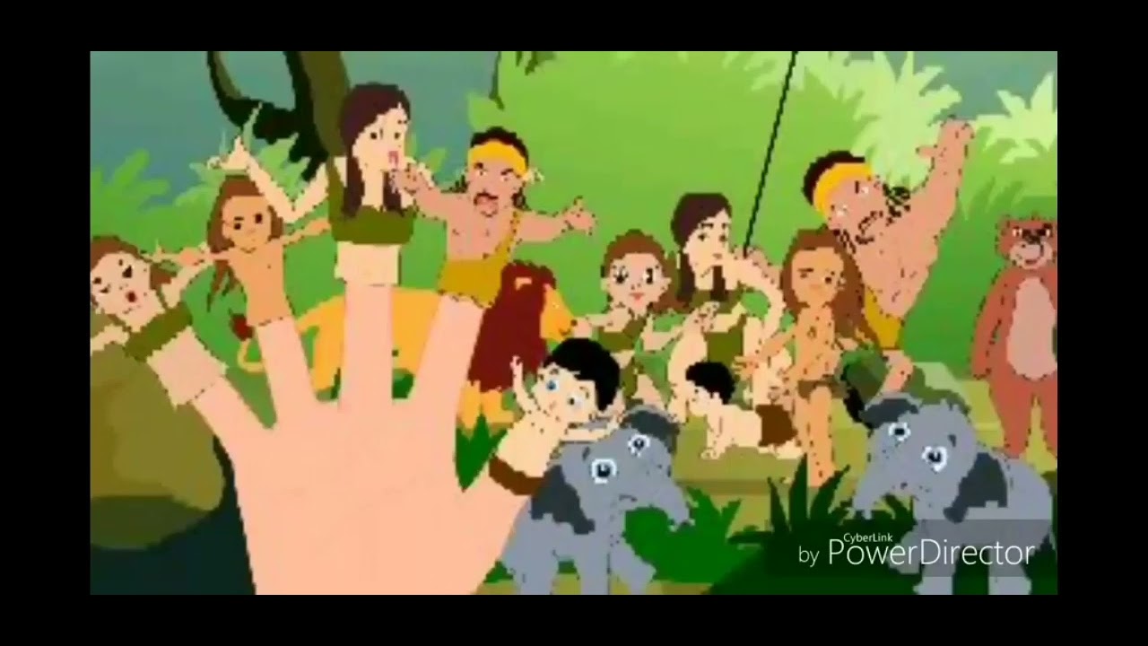 Tribal Dance Finger Family Rhymes nursery rhymes Kids dance family ...