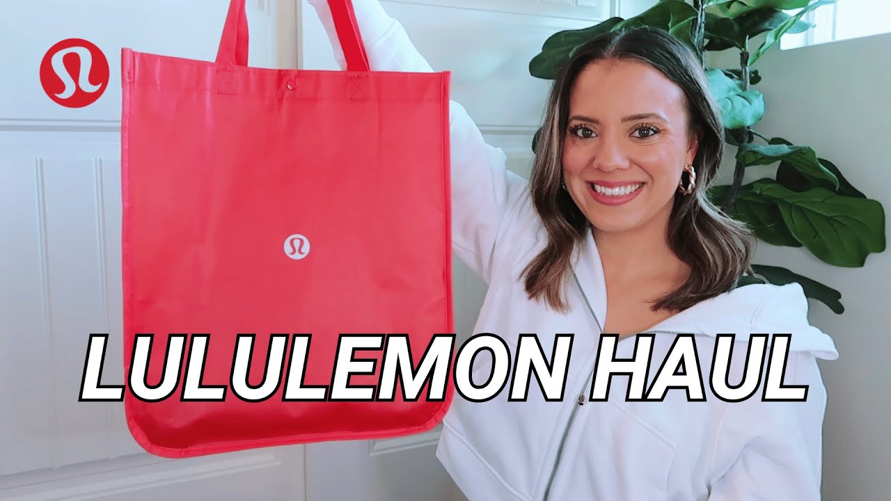 LULULEMON TRY-ON HAUL | lots of dramatic magenta, align mini flare ...