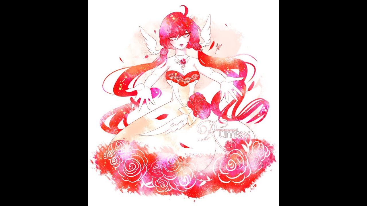 Galaxy Angel Enji ♥ Speedpaint - YouTube