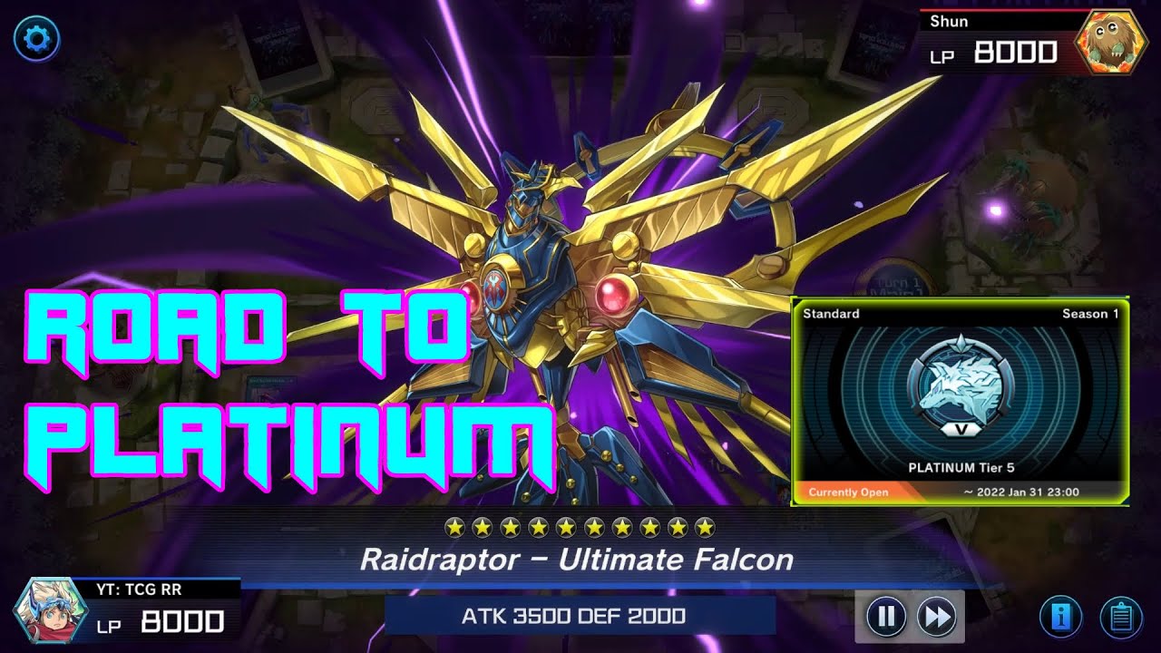 Platinum Rank Raidraptors [Master Duel] (w/ Deck Profile) - YouTube