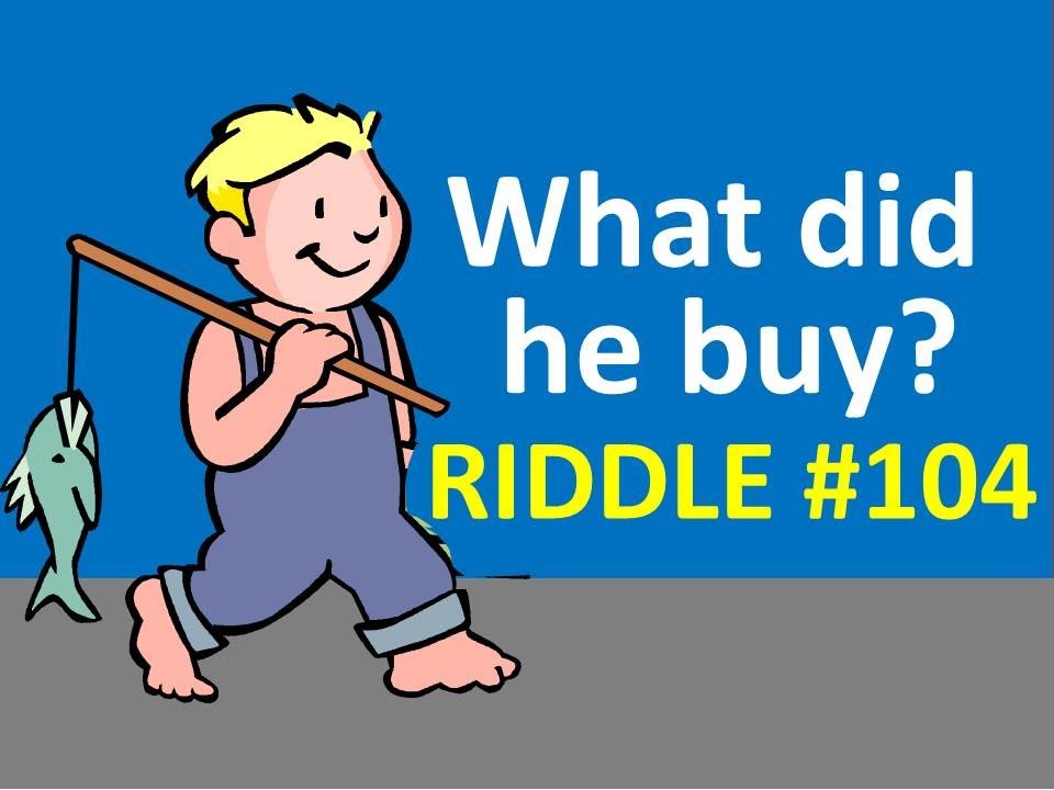 Riddle #104 - The Fishing Pole - YouTube