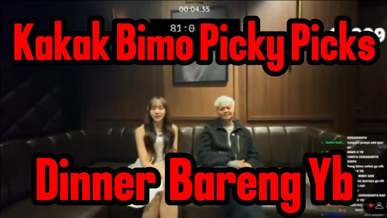 REZAARAP DINNER SAMA KAKAK IPAR BIMO PICKY PICKS!!!????? - YouTube