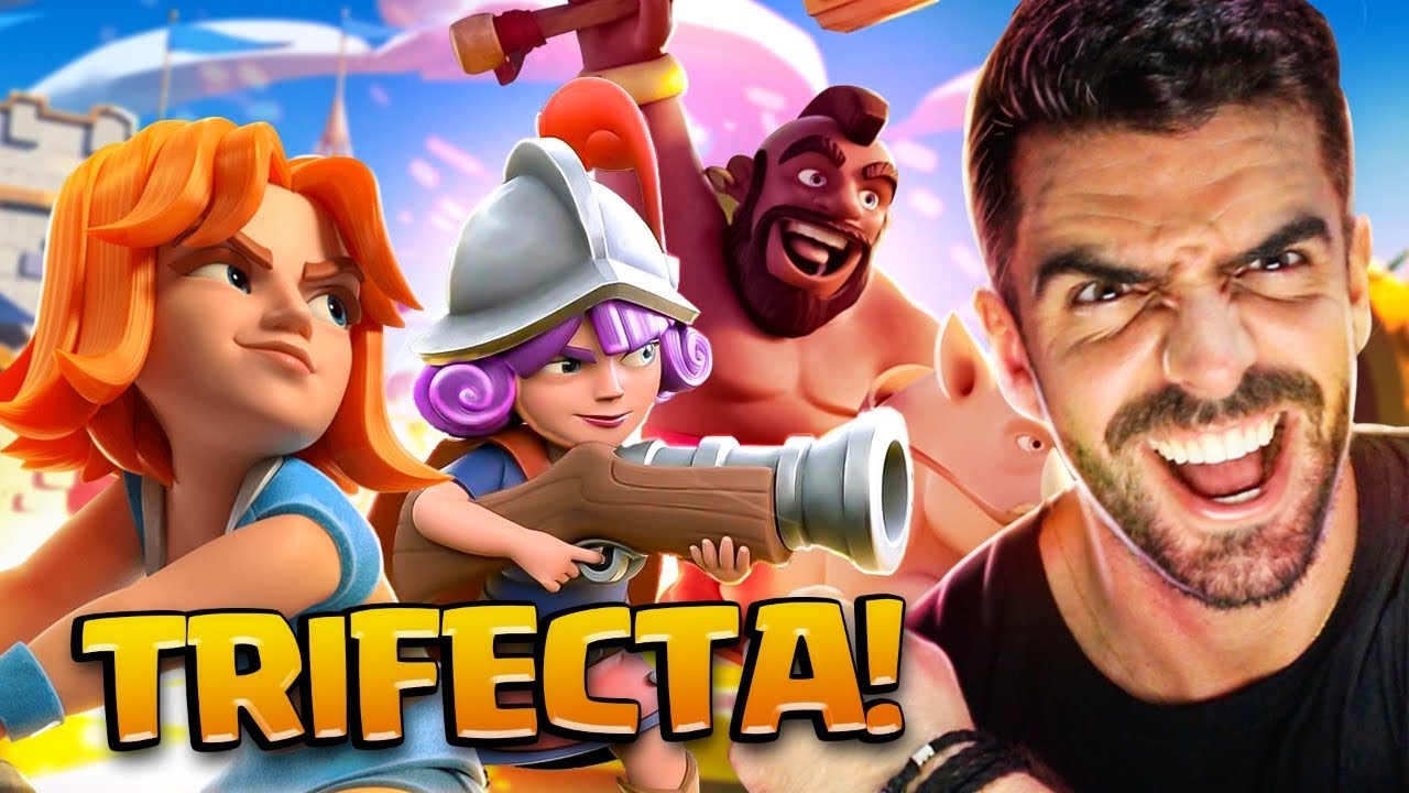 VERSÃO DEFINITIVA DO TRIFECTA NO CLASH ROYALE! - YouTube