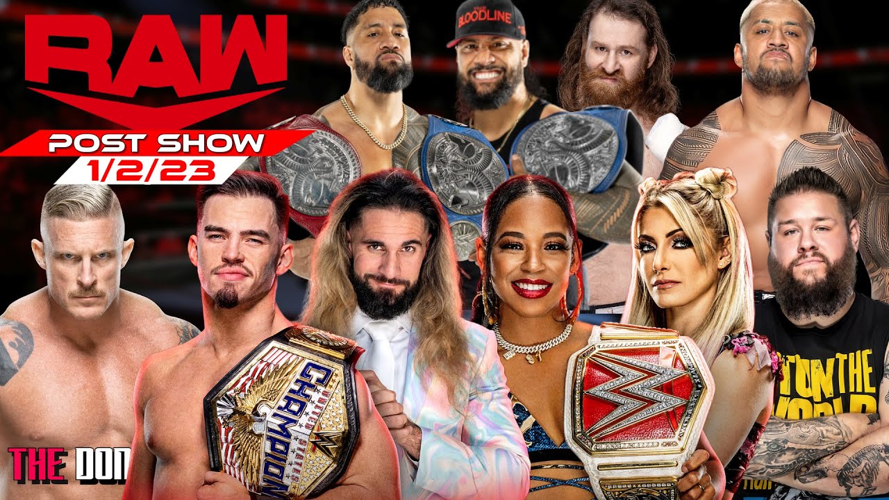 🔴WWE Raw 1/2/23 Recap: More Ucey World Order! Matt Riddle News, Cody ...