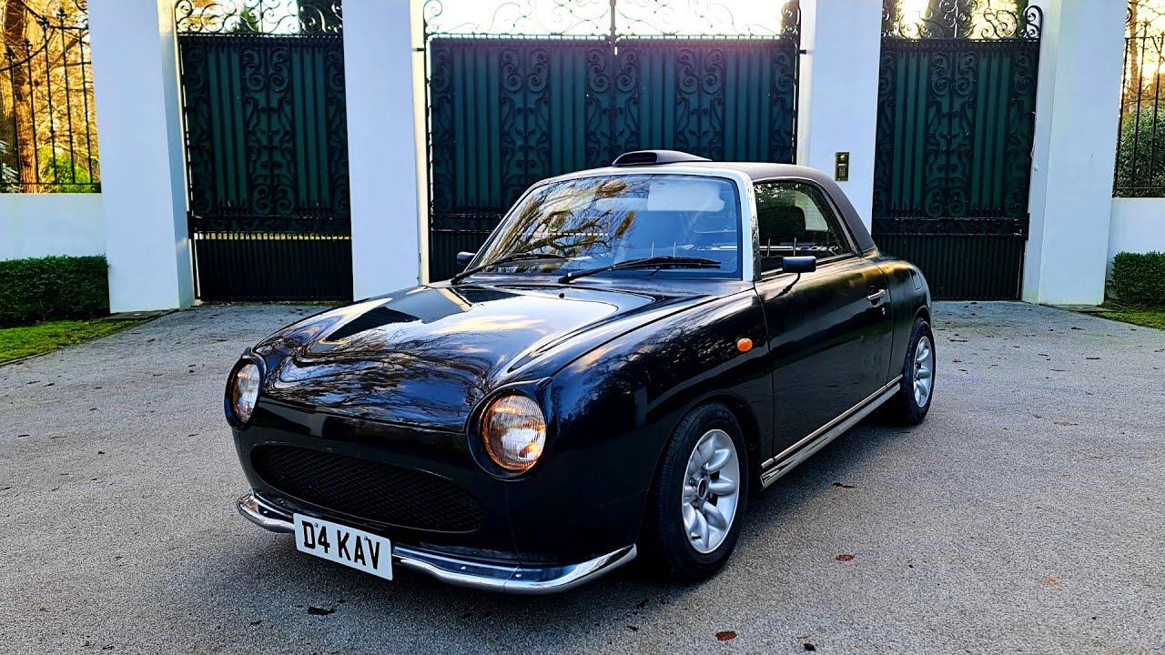 For sale! Modified Nissan Figaro Walkaround - YouTube