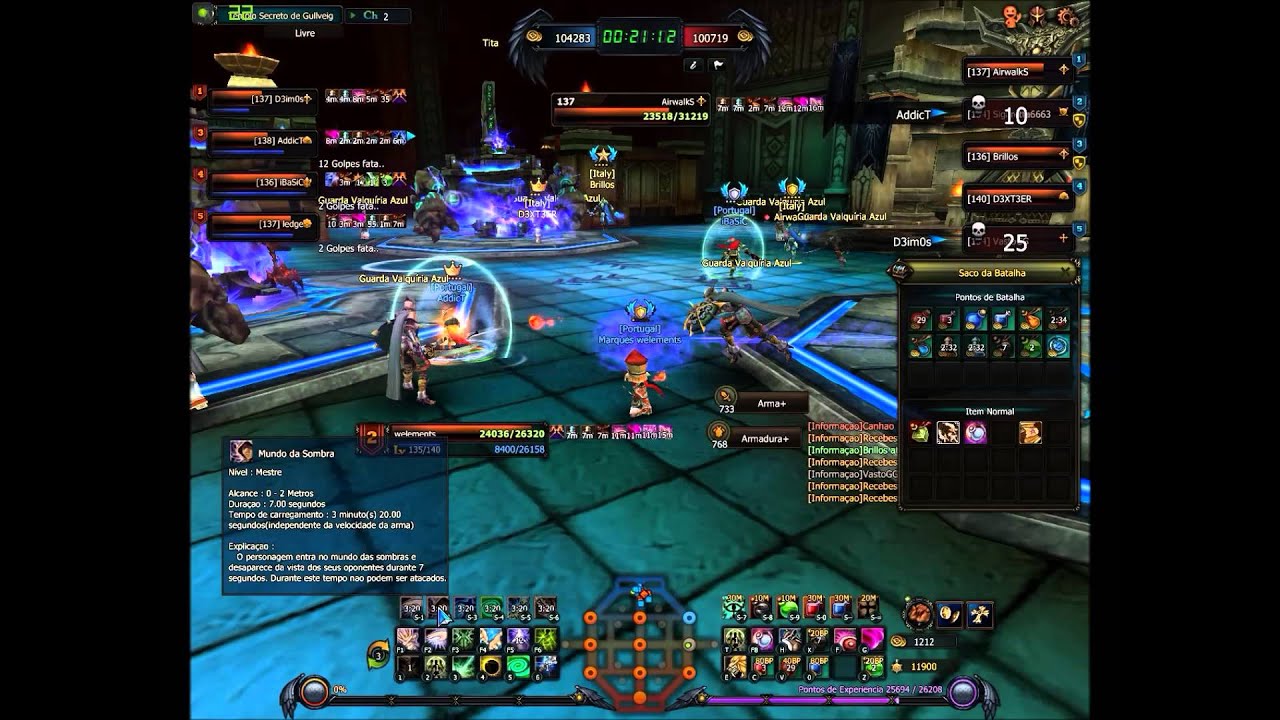 4Story ★ BaSiCo ★ BattleGround ★ 22 ★ Portugal Vs Italy Priest - YouTube