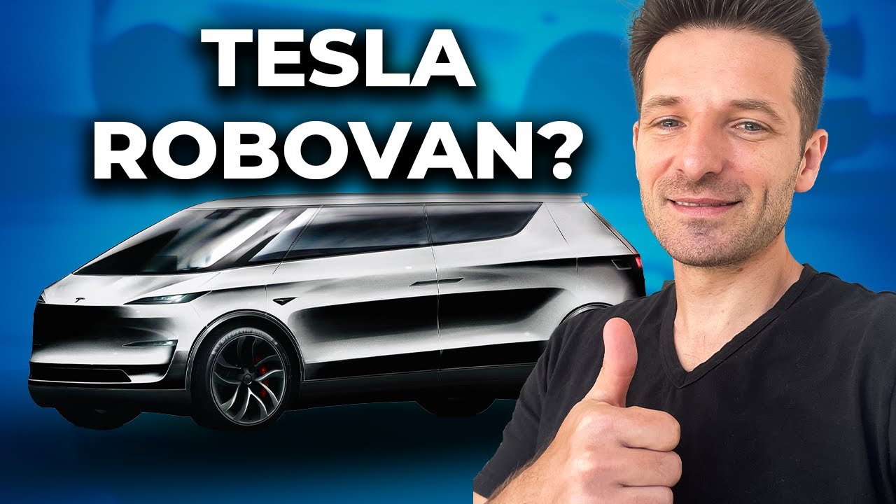 TESLA ROBOVAN - Tesla's Next Production Vehicle? - YouTube