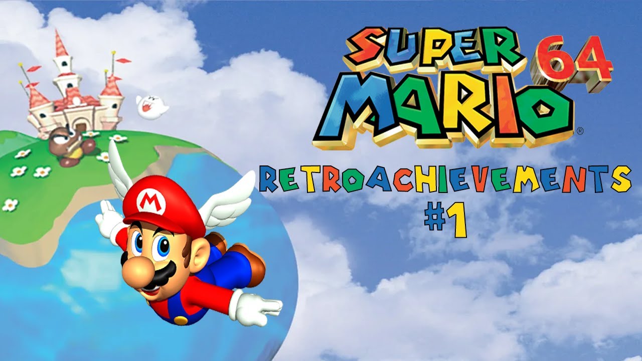 🔴Super Mario 64⭐ - ¡Probando RetroAchievements! - YouTube