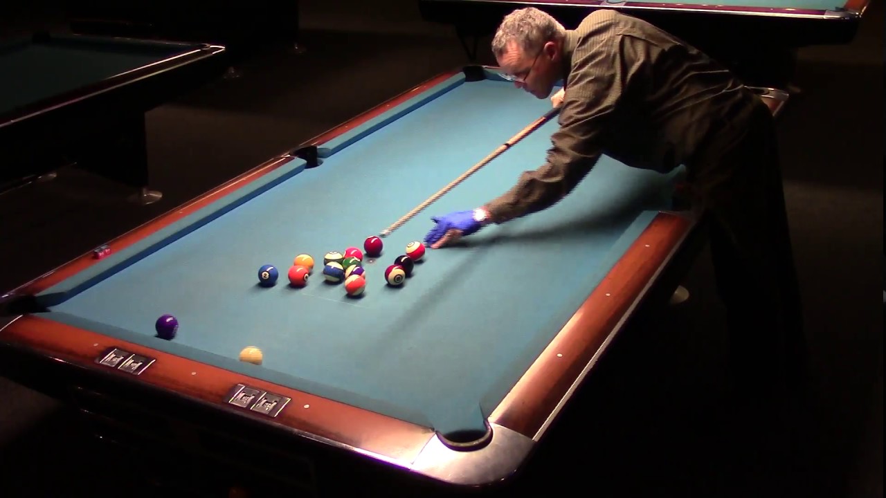 Dan Hayes Dennis Walsh Straight Pool Match to 125 - YouTube