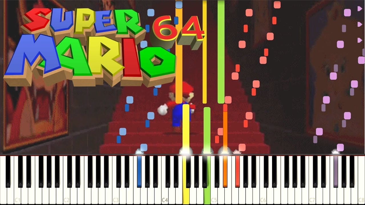 Super Mario 64 - Endless Stairs - Perfect MIDI - YouTube
