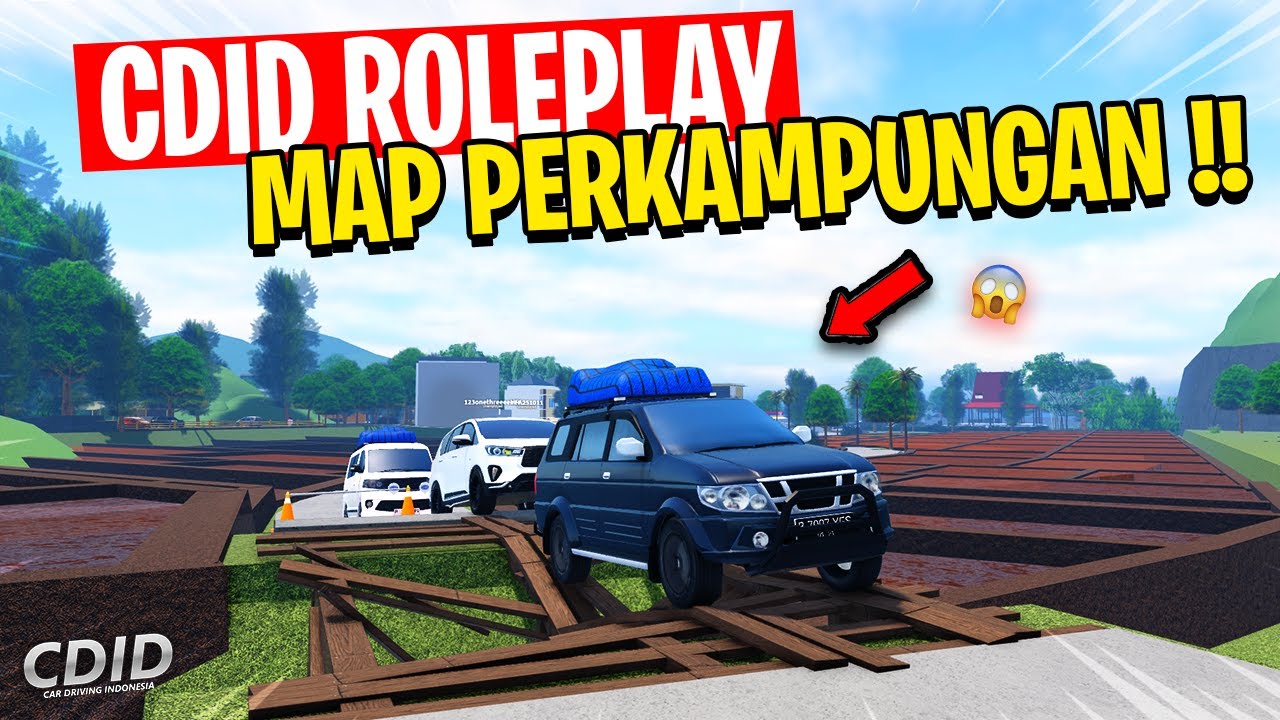 MAP PERKAMPUNGAN PALING REALISTIS DI CDID 😱!! CDID GREBEK ROLEPLAY- # ...