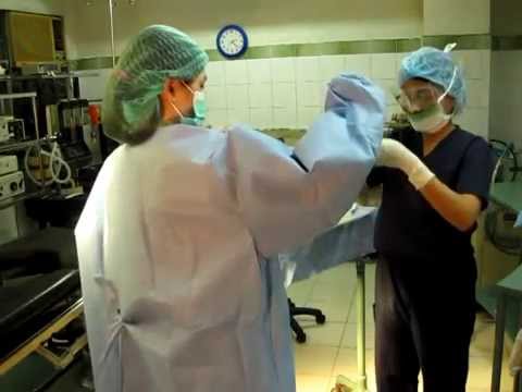 OPEN GLOVING,asst dr gloving gowning,removing gloves - YouTube