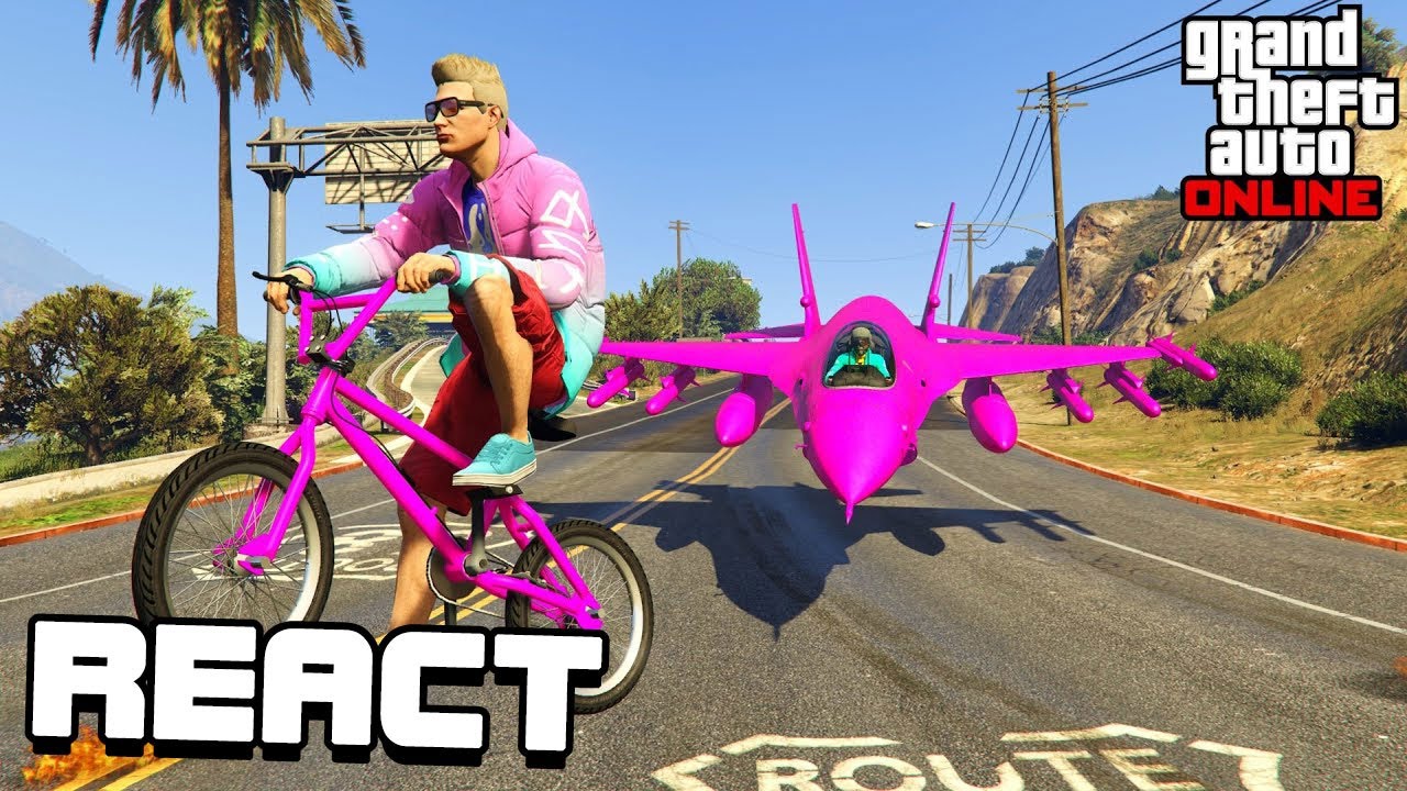 React: GTA 5 FUNNY MOMENTS & WINS #117 - YouTube