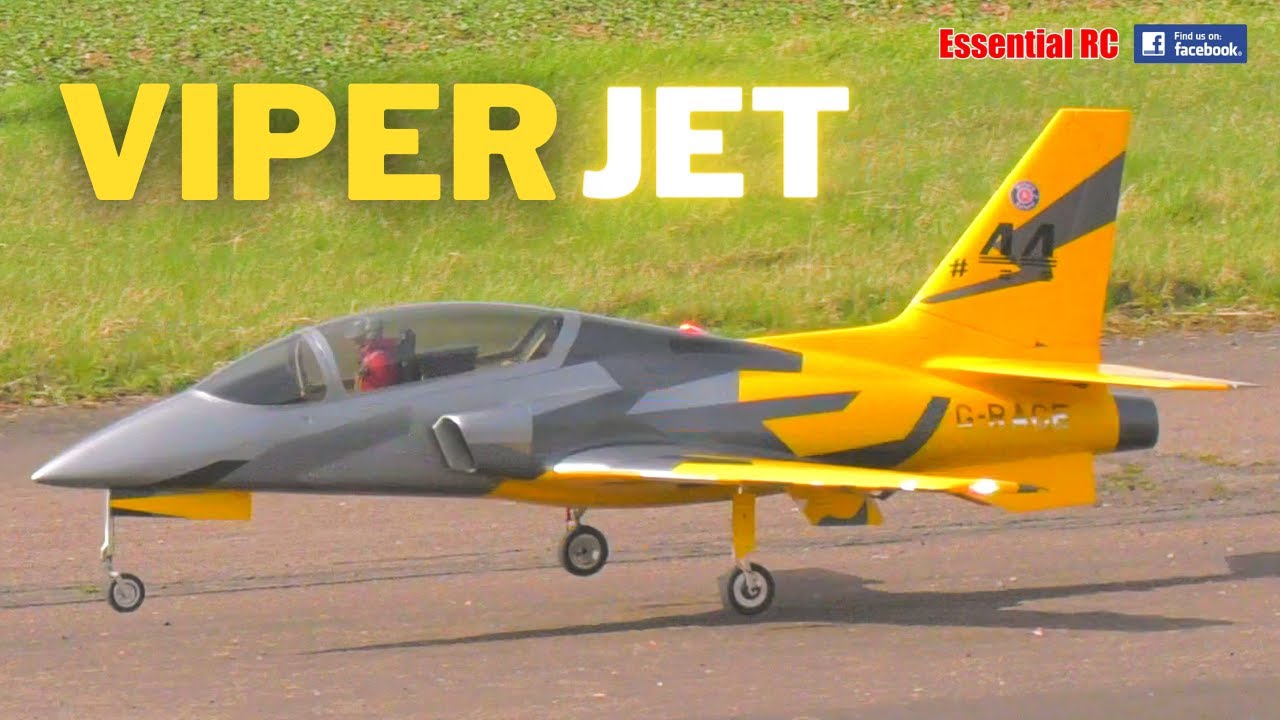 TURBINE RC VIPER JET | CARF Models | SMOOTH AEROBATICS ! - YouTube